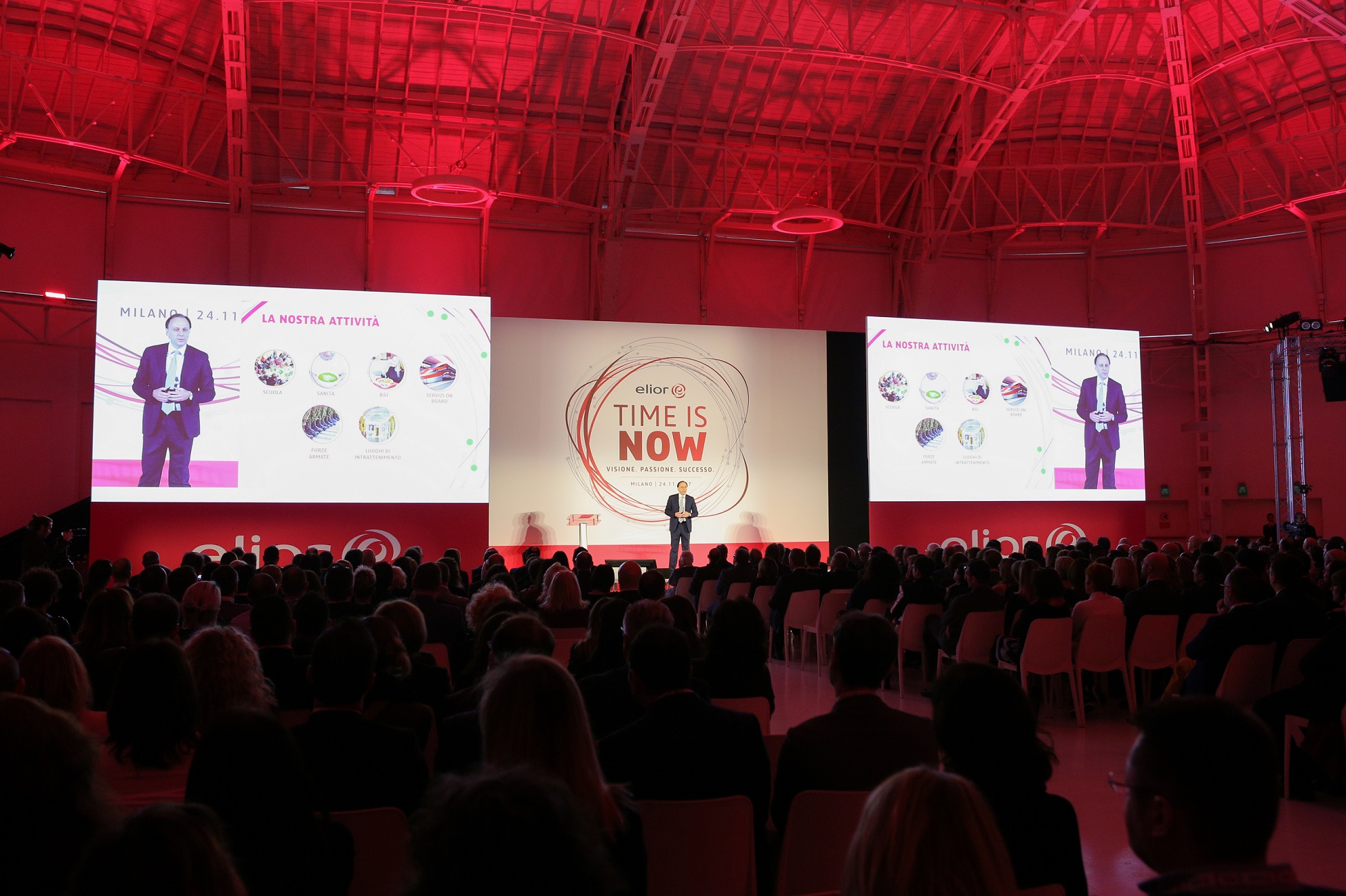 Time is Now: visione, passione e successo alla convention di Elior ...