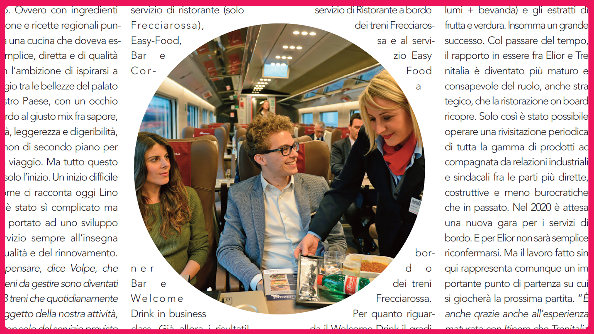 Elior e la ristorazione Itinere: qualità e rinnovamento a bordo treno ...